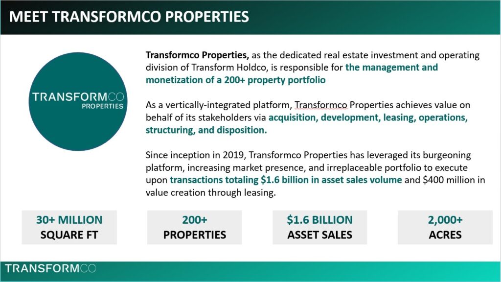 News – Transformco Properties